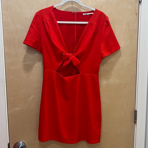Kimchi Blue | Dresses | Bow Front Keyhole Mini Dress | Poshmark